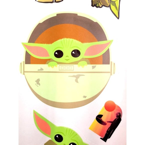 Star Wars | Wall Decor | Star Wars Grogu Mandalorian Disney Child Baby ...